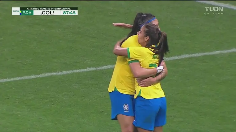 Brasil Femenil vs México Femenil – Millene aparece sin marca y consigue ...
