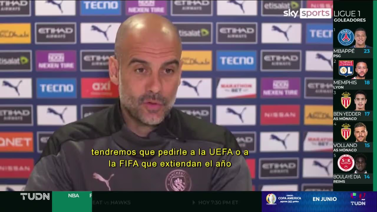 Pep Guardiola critica a FIFA y UEFA por calendarios | TUDN Fútbol | TUDN