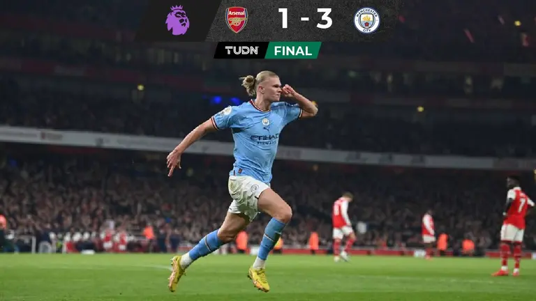 El Manchester City venció al Arsenal y le arrebató liderato de la Premier League | TUDN Premier ...