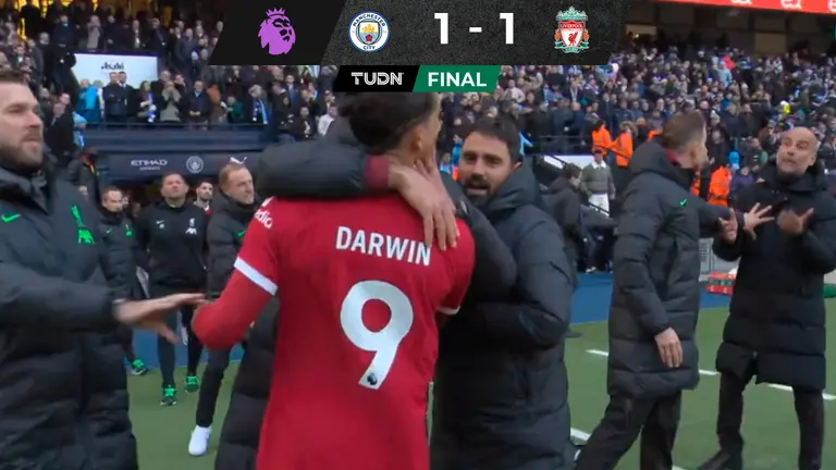 Klopp evita pelea entre Darwin Núñez y Pep Guardiola tras el City vs. Liverpool | TUDN Premier ...