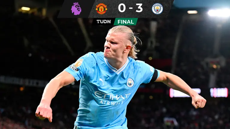 ¡Manchester es azul! El City vence al United con doblete y asistencia de Haaland | TUDN Premier ...