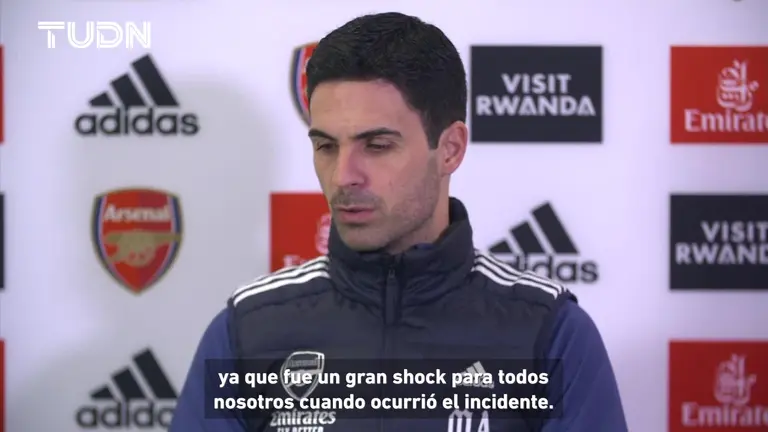 Mikel Arteta recuerda shock en Arsenal por Raúl Jiménez | TUDN Premier ...