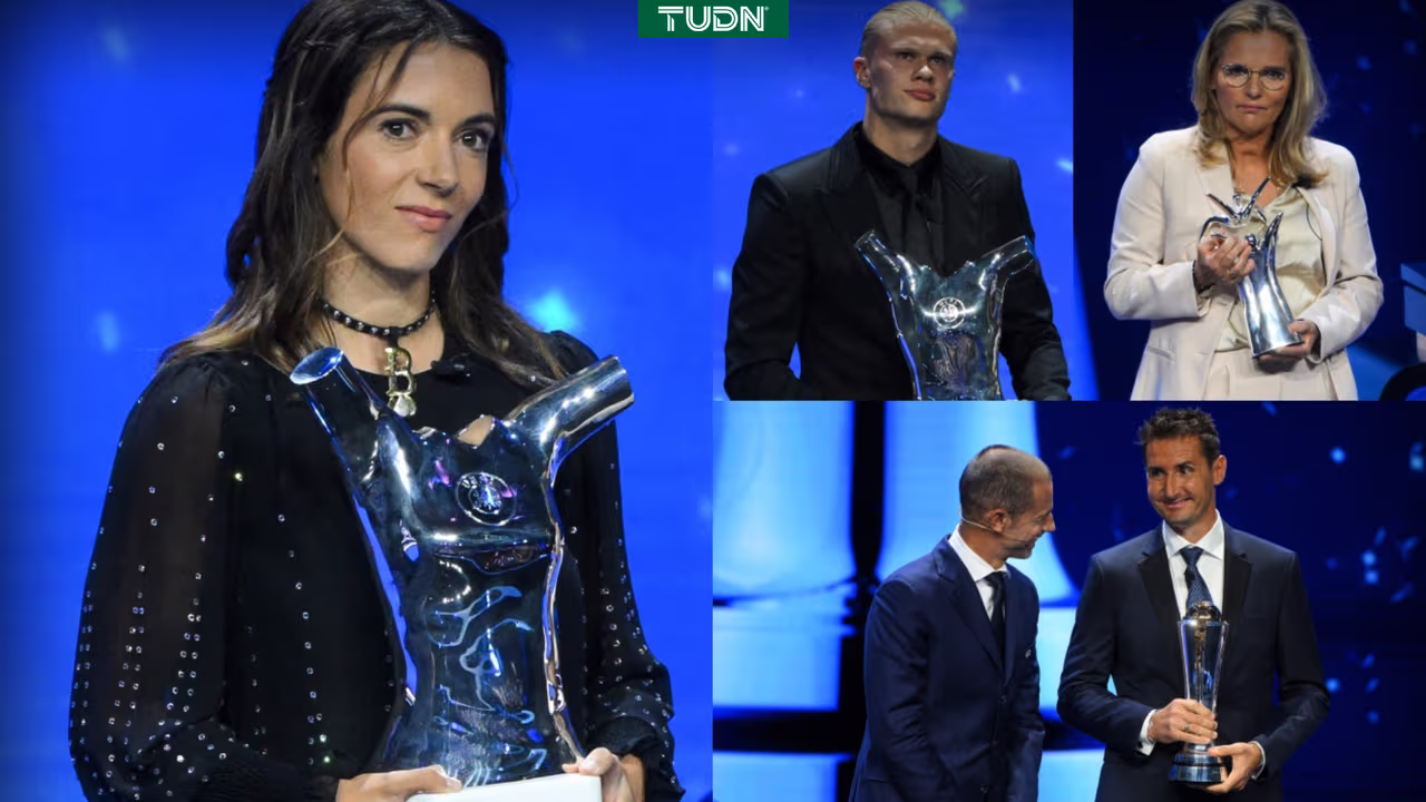 Premios UEFA 2023: Erling Haaland, Sarina Wiegman, Guardiola y Aitana ...