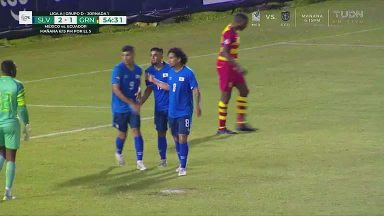 ¡Qué mala pata! Autogol de Granada y El Salvador lo gana 3-1 | TUDN ...