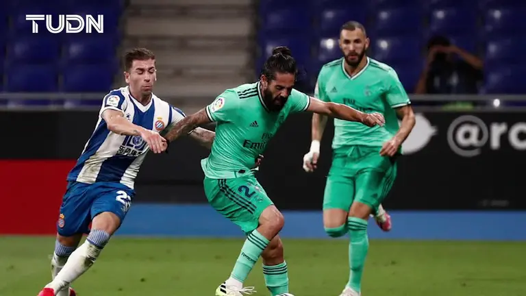 Real Madrid venció al Espanyol y le saca dos puntos al Barcelona | TUDN ...
