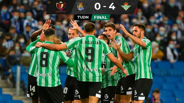 Real Sociedad 0-4 Betis en la Copa del Rey: resumen, marcador y goles ...