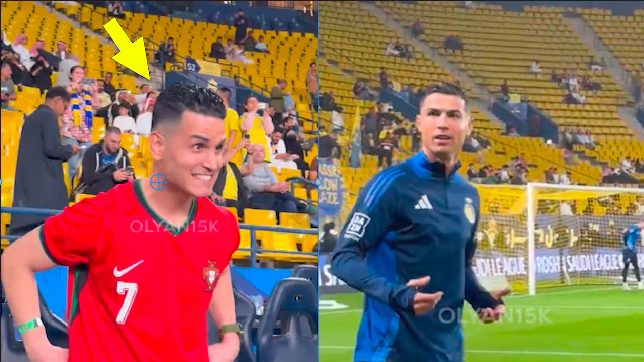 Reaparece CR7 ‘falso’ y Cristiano lo llama feo | TUDN Fútbol | TUDN