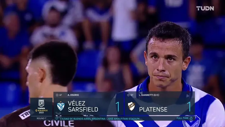 Resumen | Vélez y Platense empatan 1-1 en el regreso de Gareca al ...