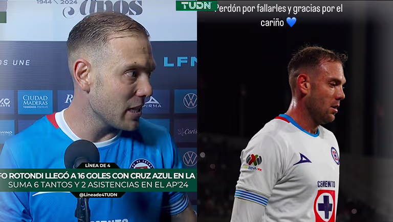 Rotondi rompe el silencio y lanza duro mensaje tras fallas vs. América ...