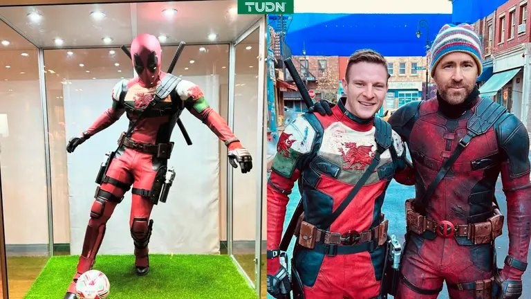 Ryan Reynolds 'roba' a Marvel traje de Deadpool para el estadio de ...