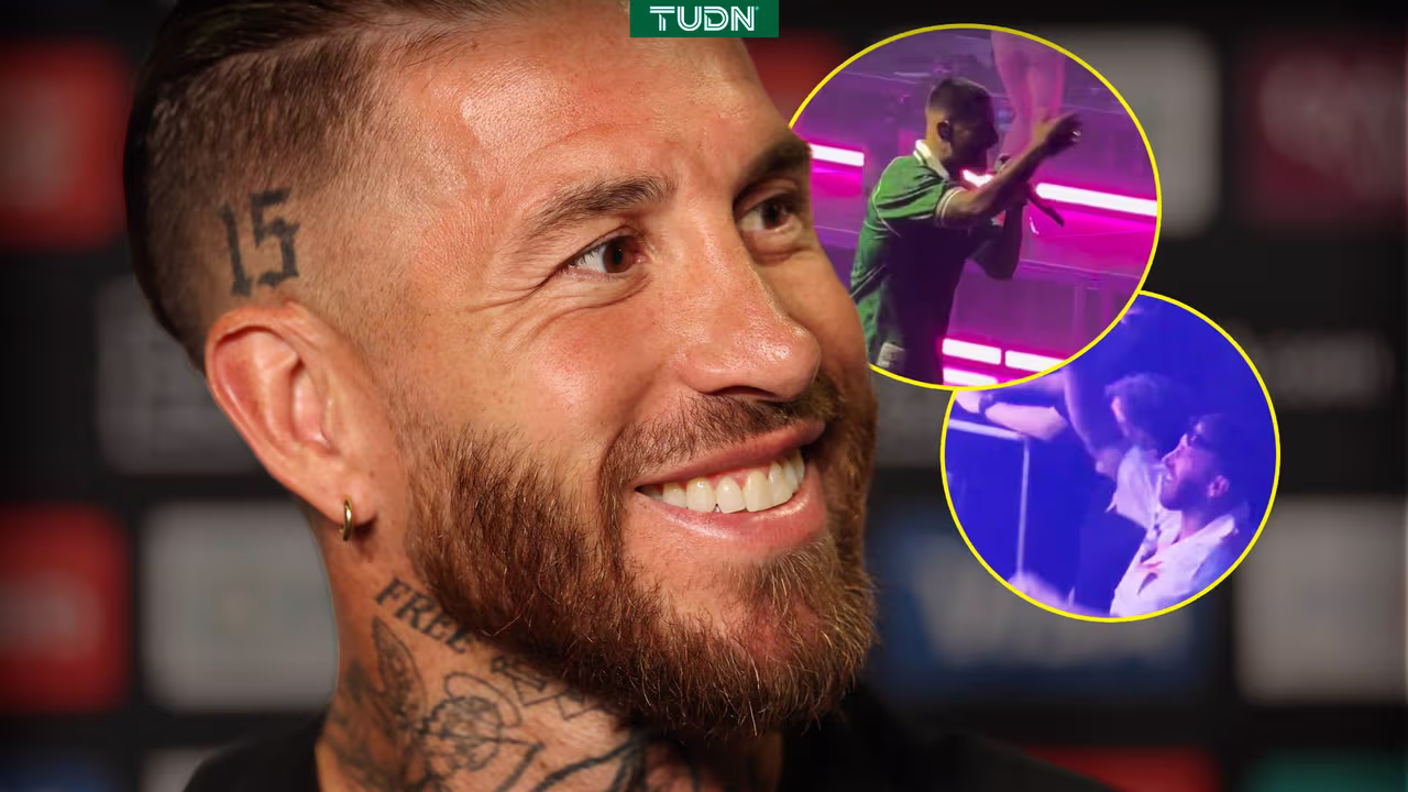 Sergio Ramos canta en concierto de Maluma en Monterrey | TUDN Fútbol | TUDN