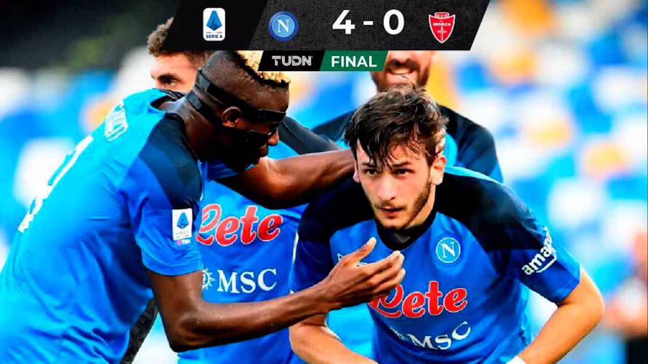 El Chucky jugó 78 minutos en el triunfo del Napoli ante al Monza en la ...
