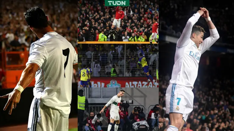 ¡Siuuu! El icónico festejo de Cristiano Ronaldo cumple 10 años | TUDN ...