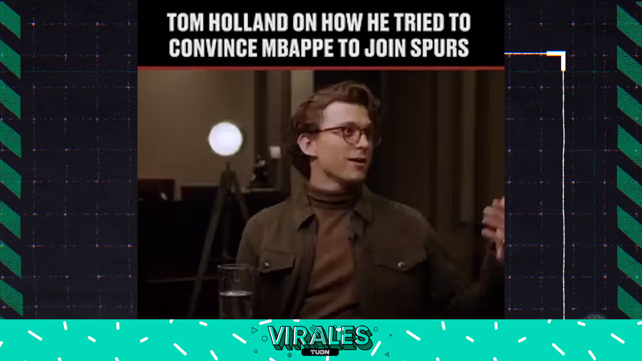 ‘Spider Man’ le pide a Mbappé que fiche por el Tottenham y el francés ...