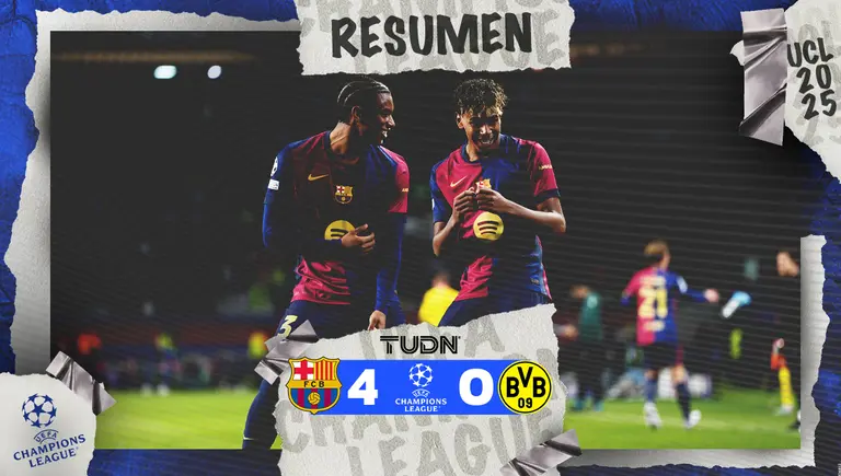 Barcelona vs. Borussia Dortmund: goles, resultado y resumen del partido de ida de Cuartos de ...