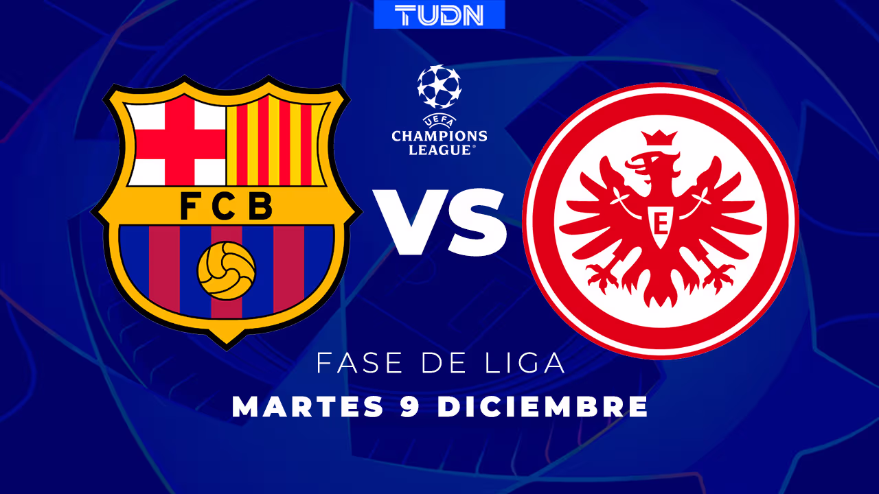 Barcelona vs. Eintracht Frankfurt: Horario y dónde ver partido Jornada ...