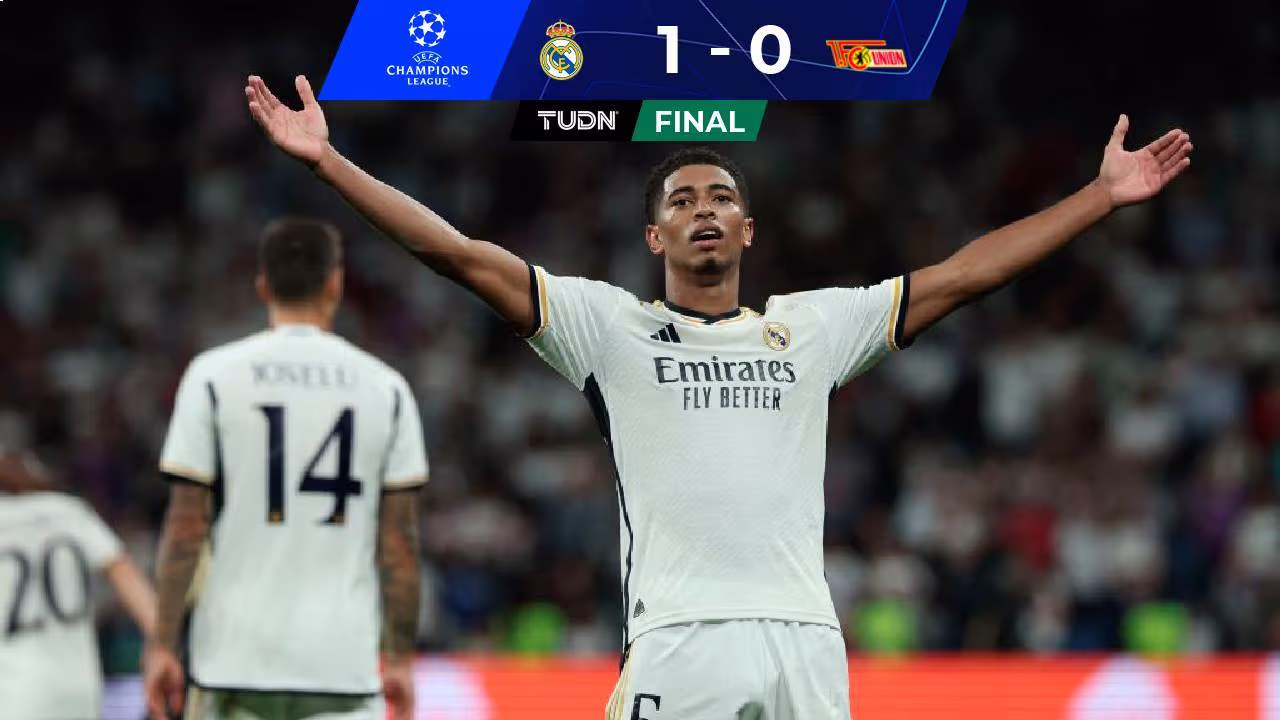 Bellingham tumba el ‘muro’ del Union Berlín y da el triunfo al Real ...