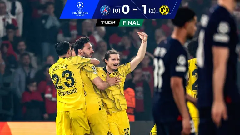 Borussia Dortmund sorprende tras vencer al PSG y se mete a la Final de la Champions League ...