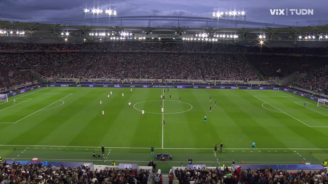¡Comienza la Champions! Inician los 45 minutos en el Mercedes-Benz ...