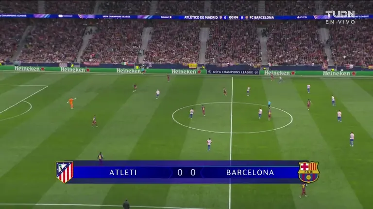 EN VIVO l Atlético de Madrid vs Barcelona de la Champions League AQUÍ ...