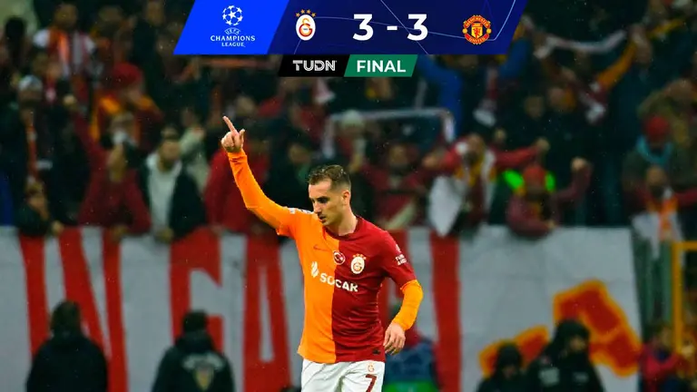 El Galatasaray saca un empate y complica al Manchester United en la ...