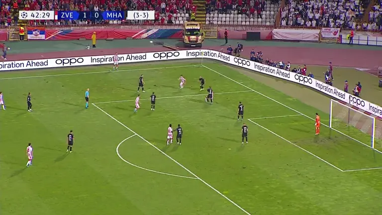 ¡GOL! anota para Estrella Roja. Mirko Ivanic | TUDN UEFA Champions ...