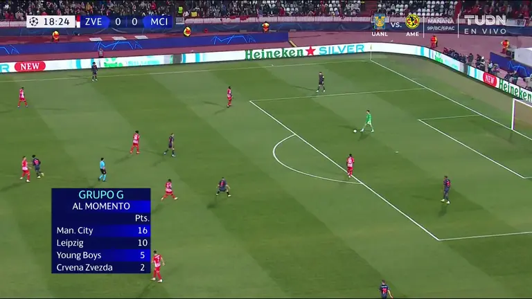 ¡GOL! anota para Manchester City. Micah Hamilton | TUDN UEFA Champions ...
