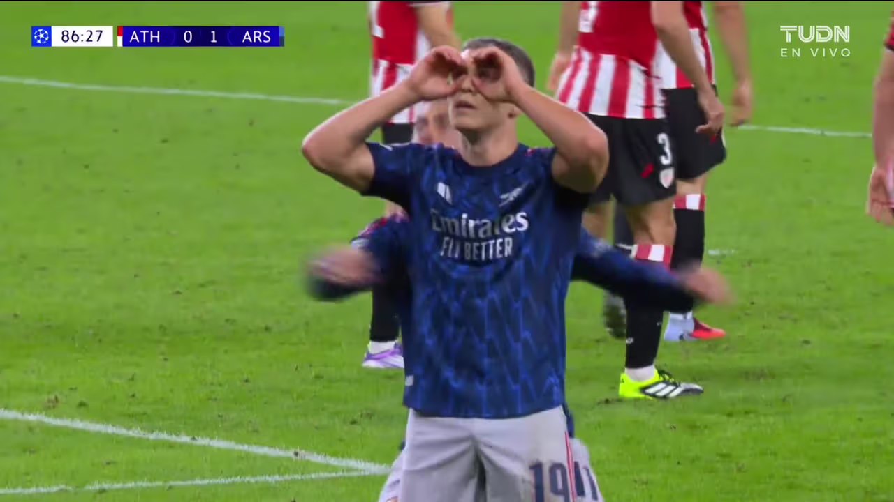 ¡Gol del Arsenal! Trossard hace 'jaque mate' en San Mamés | TUDN UEFA ...