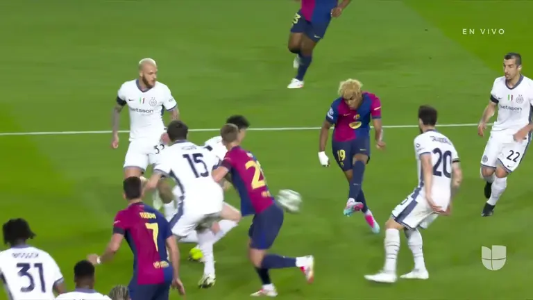 ¡No te puedo creer el golazo que acaba de hacer Lamine Yamal vs. Inter! | TUDN UEFA Champions ...