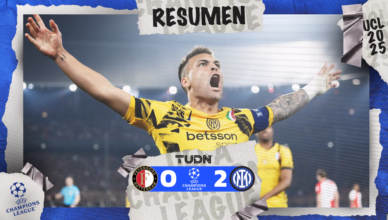 Feyenoord vs. Inter: Resumen del partido de Octavos de Final de ...