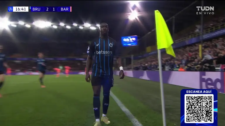 ¡Qué golazo de Brujas! ¡Contragolpe letal que Forbs liquida en el mano ...