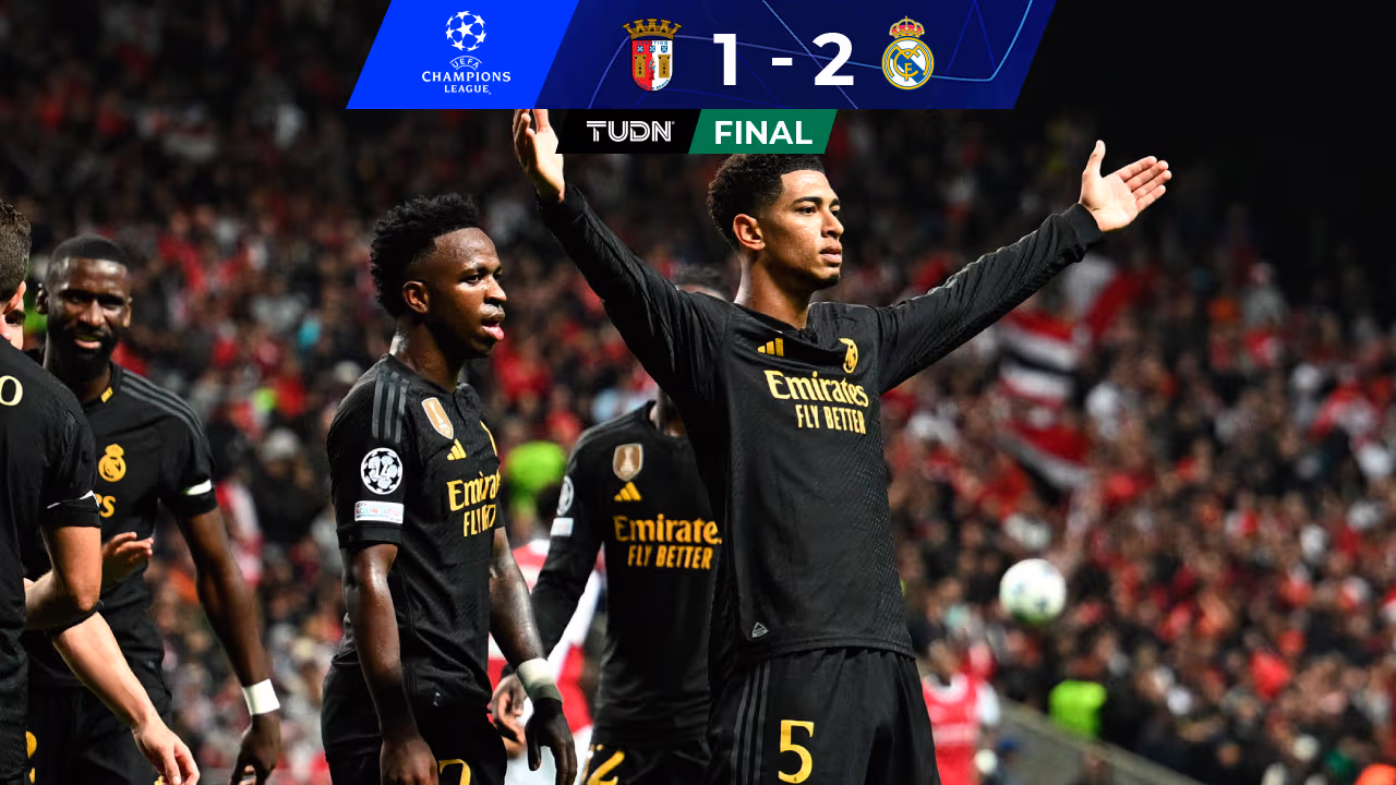 Resumen | Bellingham luce en el triunfo de Real Madrid ante el Braga ...