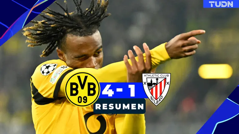 Resumen | Goleada de Borussia Dortmund al Athletic Club | TUDN UEFA ...