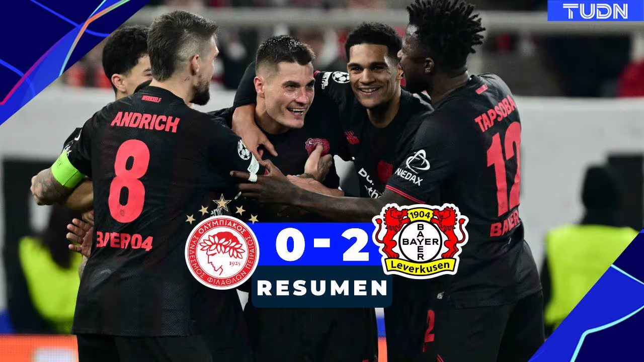 Resumen | ¡Leverkusen vence en Grecia! El conjunto alemán se lleva la ...