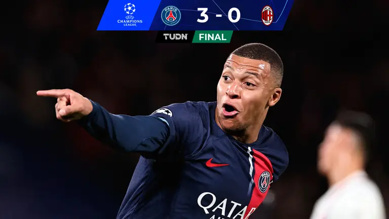 Resumen | PSG golea al Milan y pone orden en su sector en Champions ...