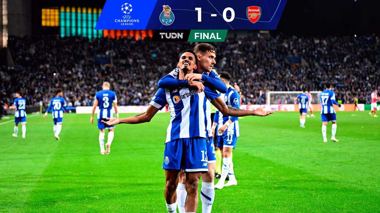 UEFA Champions League: Porto gana al Arsenal en Octavos de Final con ...