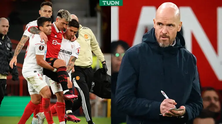 Ten Hag asegura que la lesión de Lisandro Martínez "no tiene buena ...