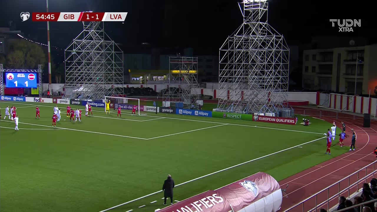 ¡GOL! anota para Letonia. Roberts Uldrikis | TUDN UEFA Mundial ...