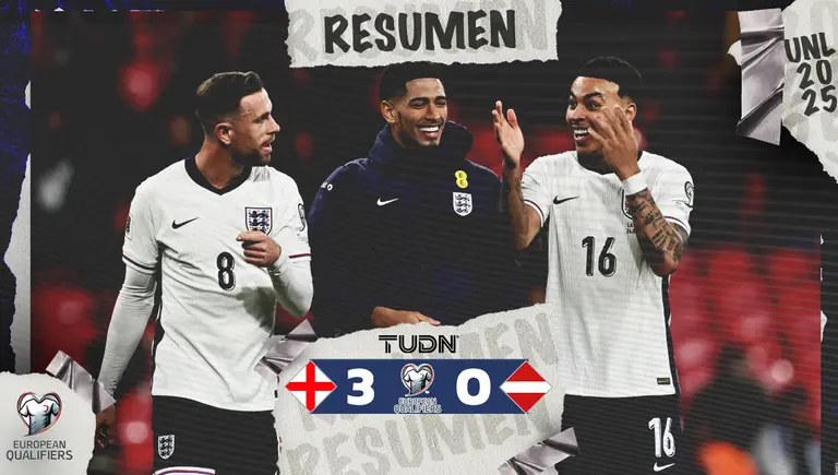 Resumen | Inglaterra golea a Letonia rumbo al Mundial 2026 | TUDN UEFA ...