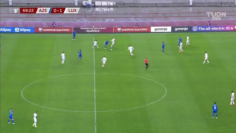 ¡TIRO ATAJADO! disparo por Rustam Akhmedzade. | TUDN UEFA Mundial ...