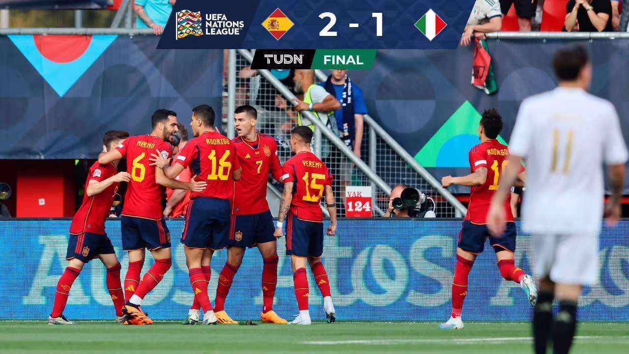 ¡La Furia a la Final! España elimina a Italia de Nations League | TUDN ...