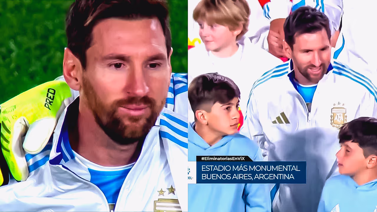 ¡Messi sale acompañado de sus hijos en el que podría ser su último ...