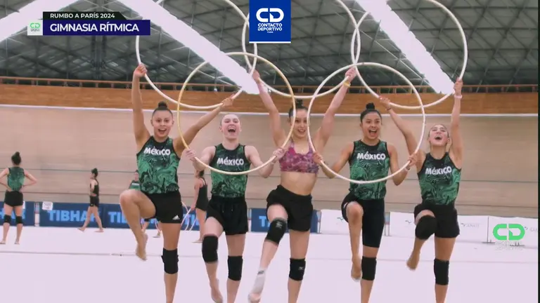 Equipo femenil de gimnasia rítmica está lista para París 2024 | TUDN Juegos Olímpicos | TUDN