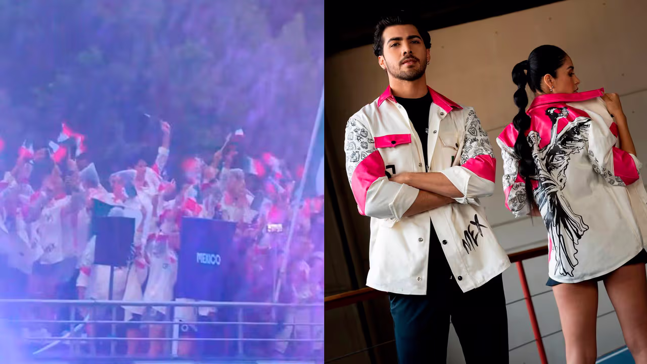 ¡Lo que no se vio! Los uniformes mexicanos en la inauguración de París ...