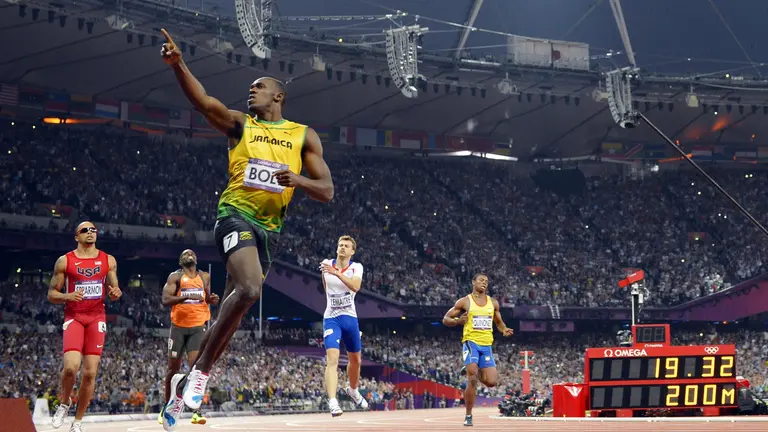 ¿Cuál es el récord de 200 metros planos en Juegos Olímpicos? | TUDN ...