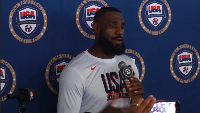 LeBron James ve la unión del Team USA vital para ganar la medalla de ...