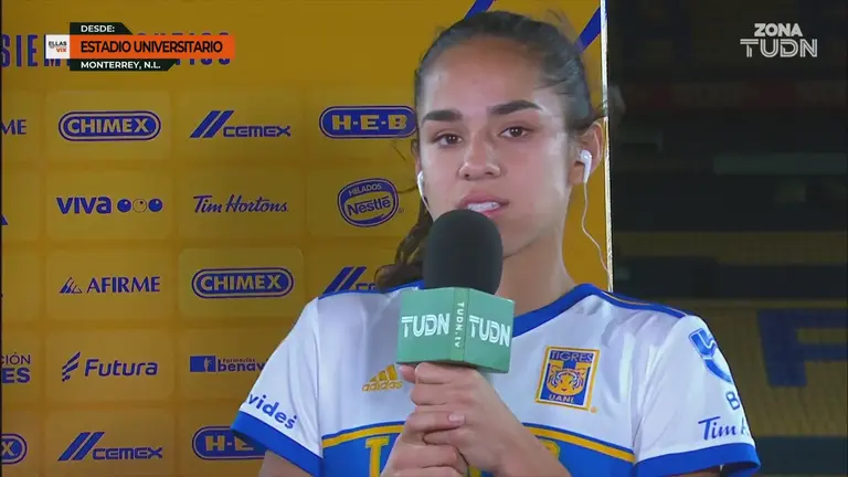 Maricarmen Reyes y su primer gol con Tigres: “Estoy feliz de estar aquí ...