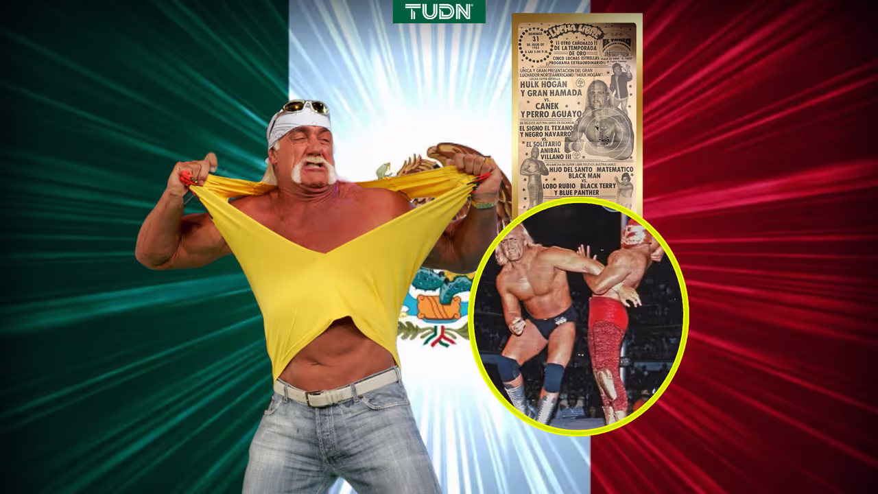 A que no sabías que... ¡Hulk Hogan peleó y brilló en México! | TUDN Más ...