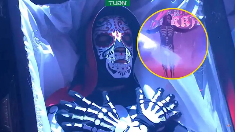 Así fue la reaparición de La Parka en función Rey de Reyes de AAA ...