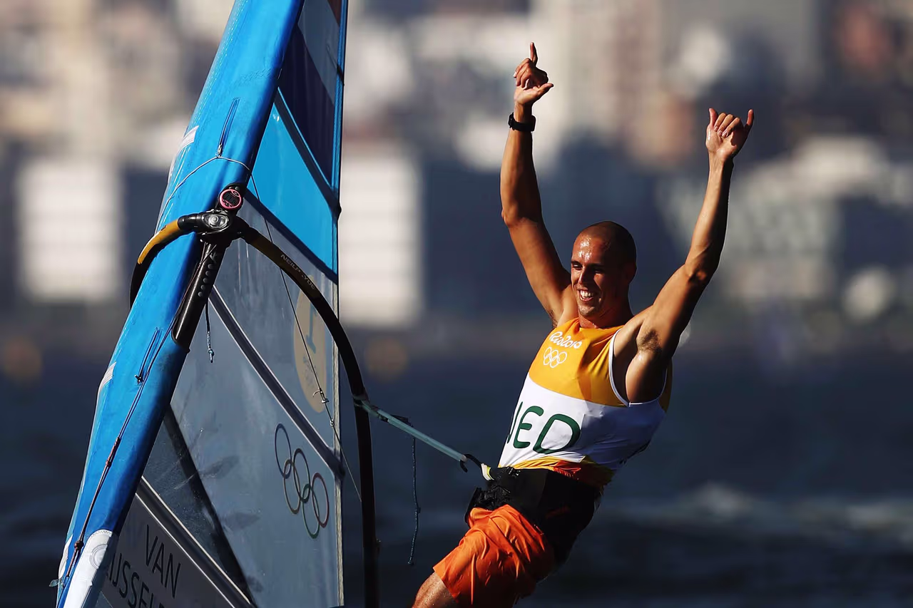 El holandés Dorian van Rijsselberghe ha logrado la medalla de oro en la ...